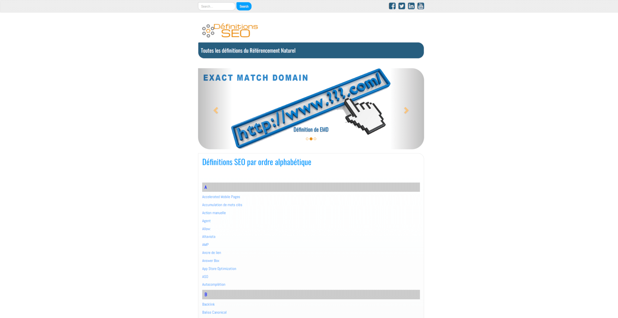 Neper reprend le site Definitions-SEO.com - Neper